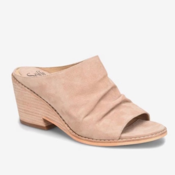 Sofft | Shoes | Sofft Strathmore Leather Slide Sandal | Poshmark